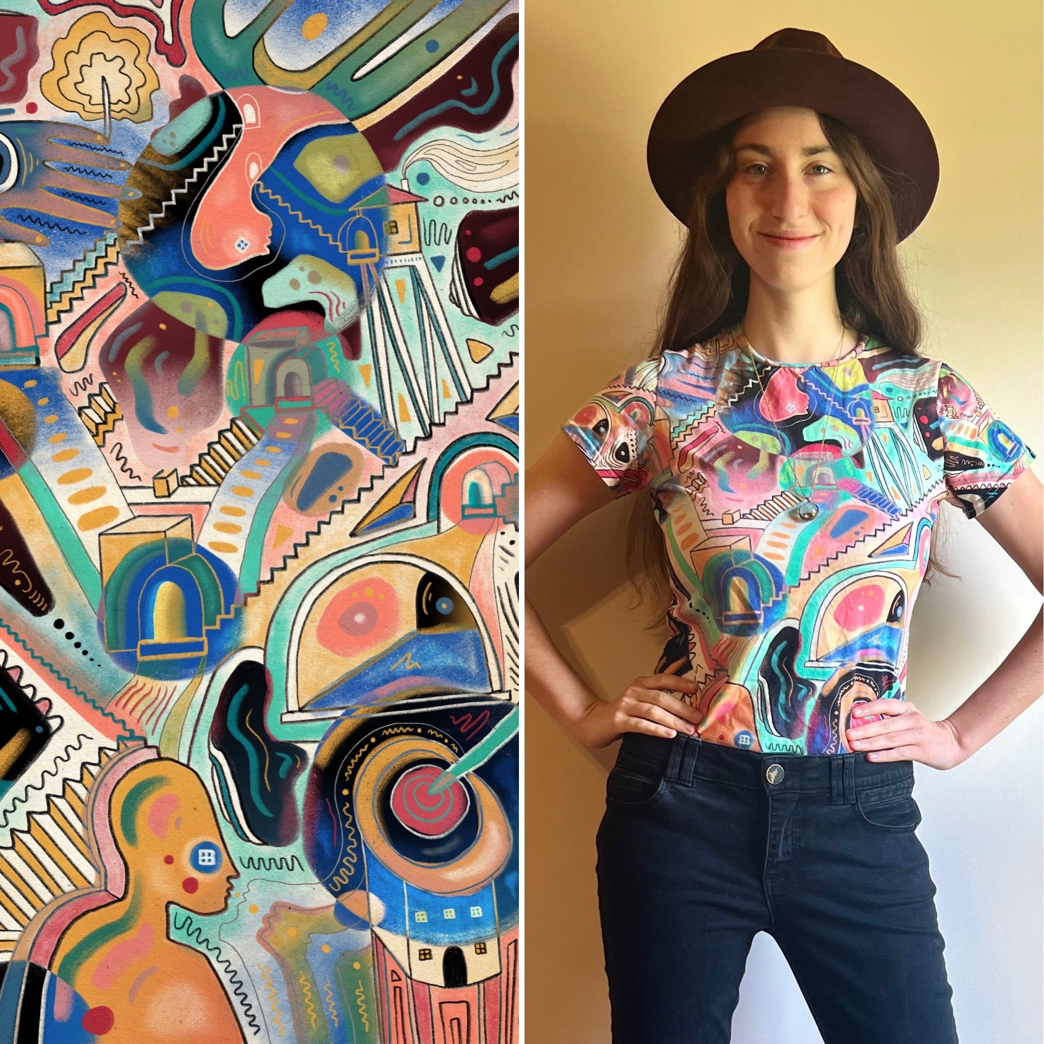 Women's T-Shirts – All Around Artsy Fashion