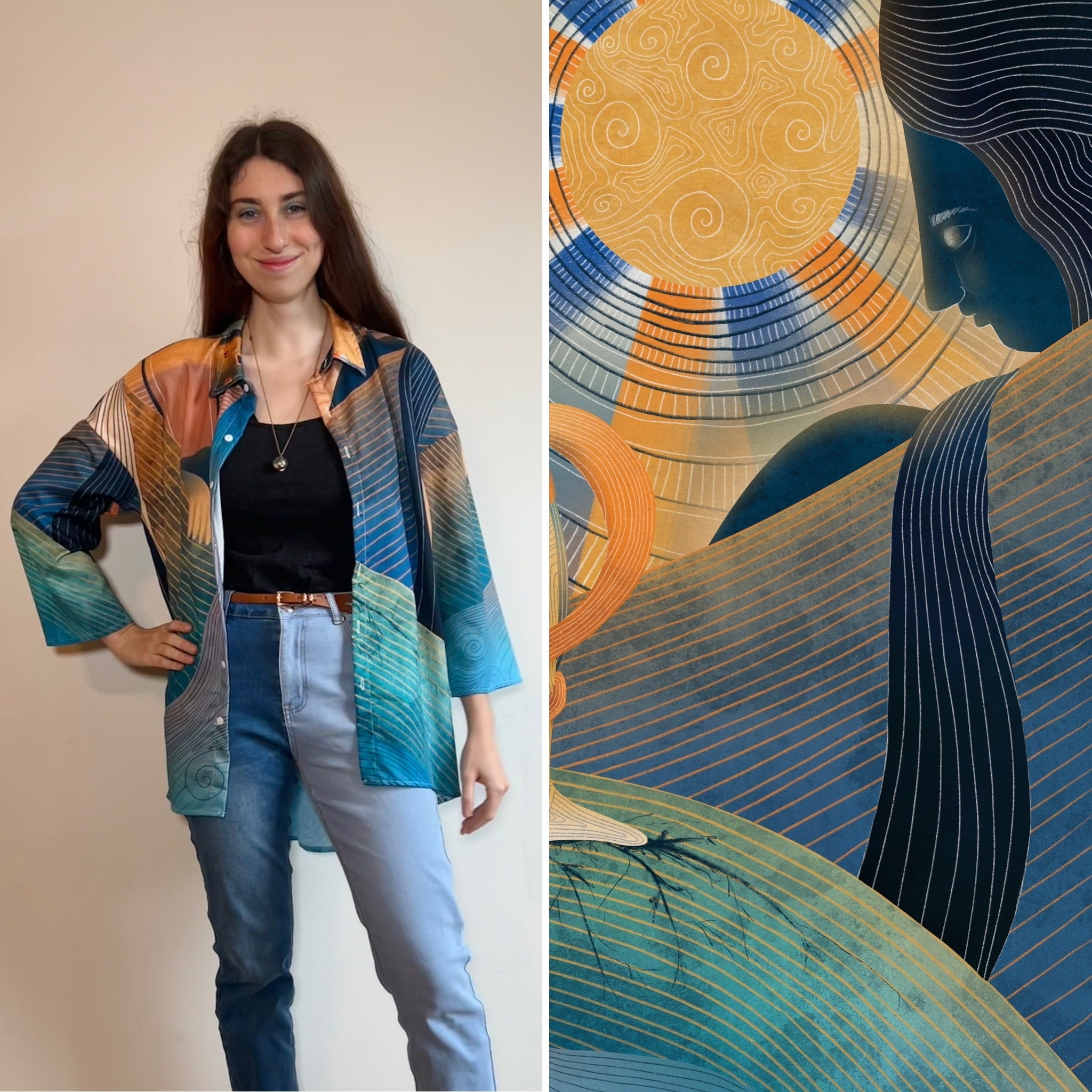 "Homeostasis Healing" - Women's Shirt – All Around Artsy Fashion